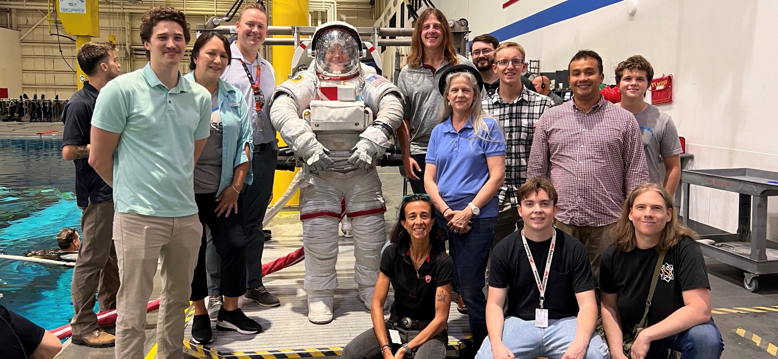 New Employees Visit the NBL – Odyssey Space Research, LLC