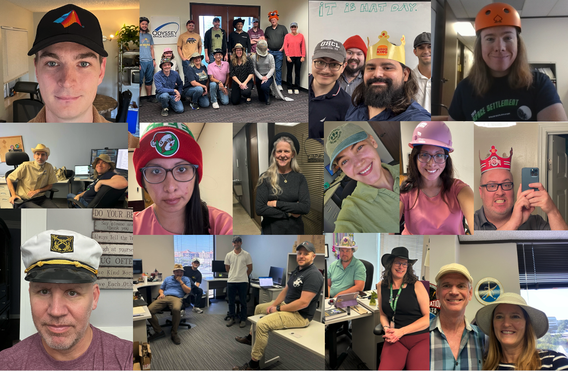 Odyssey’s First Annual Hat Day – Odyssey Space Research, LLC